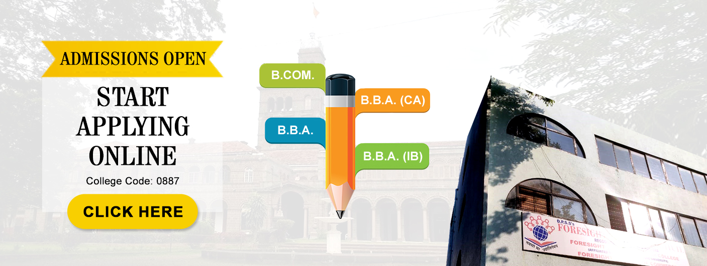 Foresight College of Commerce – Pune University BBA, BCA, B.Com Courses